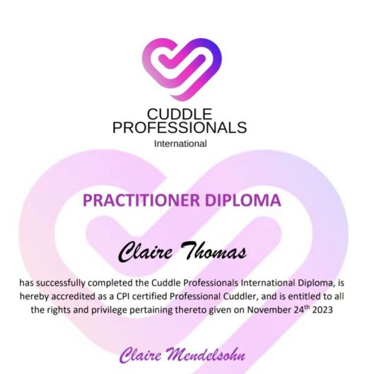 Professional Cuddler in Birmingham, England | Claracuddles